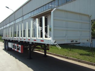 China Log Transport-Flat Bed Semi-Trailer supplier
