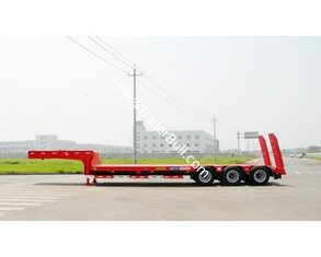 China 13m-3 Axles-60T-Low Bed Semi-Trailer supplier