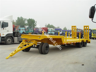 China 10m-1+2Axles-low bed Drawbar Trailer supplier