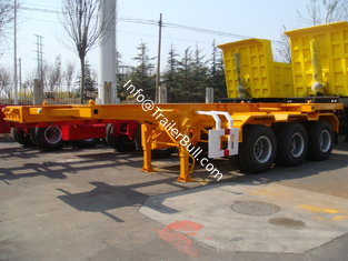 China 20 Feet-Goose Neck-Sleletal Container Semi-Trailer supplier