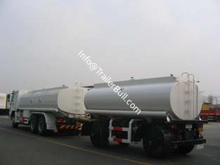 China 18000L-2 axles-Draw Bar Monoblock Tanker supplier