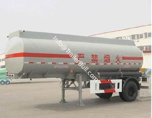 China 13000L-1 Axles-Aluminum Tanker Semi-Trailer for methyl alcohol supplier