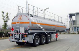 China 42000L-3 Axles-Carbon Steel Tanker Semi-Trailer for gasline and cyclopentane supplier