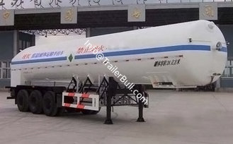 China 24000L-3 axles-Cryogenic Liquid Lorry Tanker for Liquid Oxygen supplier