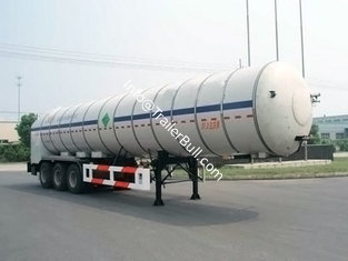 China 27000L-3 Axles-Cryogenic Liquid Lorry Tanker for Liquid Carbon Dioxide supplier
