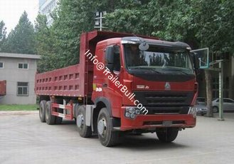 China HOWO A7-8*4-336HP-22cbm-Dump tipper truck supplier