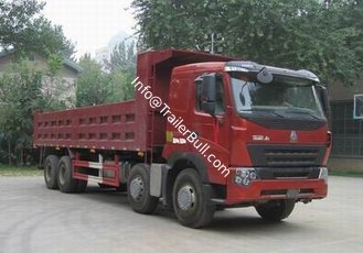 China HOWO A7-8*4-371HP-22cbm-Dump tipper truck supplier