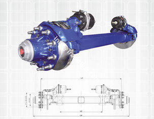 China Disk Brake Axle Series 11-13T supplier