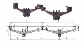 China Agricultural Trailer Suspension supplier